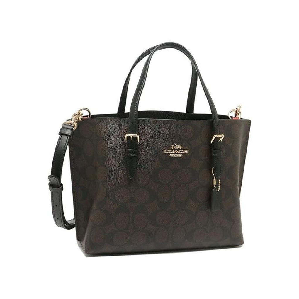 COACH 코치가방 C4250 IMAA8 몰리 토트 25 크로스백 시그니처 브라운- 이랜드몰