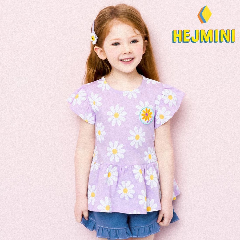 NEW데이지프릴티셔츠- KIDIKIDI