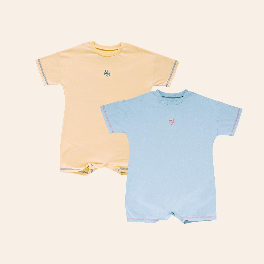 [24년 SS시즌 신상] 유비맘 유아동 유아복 베베 7부 롬퍼- KIDIKIDI