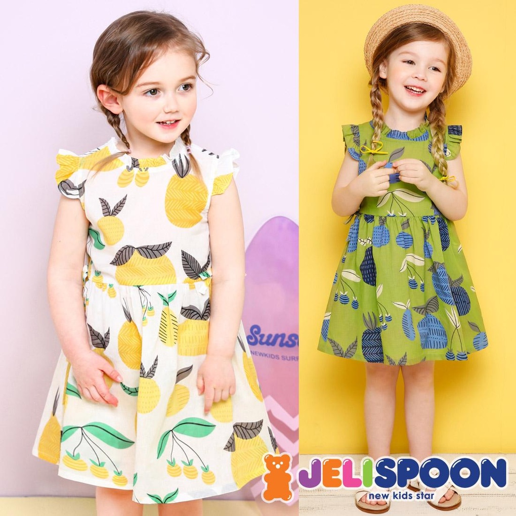 Star썸머트로피칼원피스(속바지포함)- KIDIKIDI
