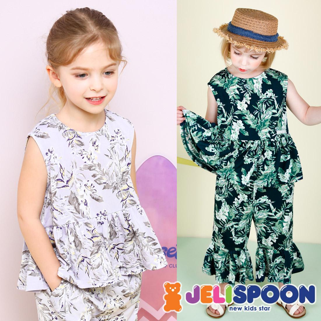 쁘띠플라워쿨링상하복- KIDIKIDI