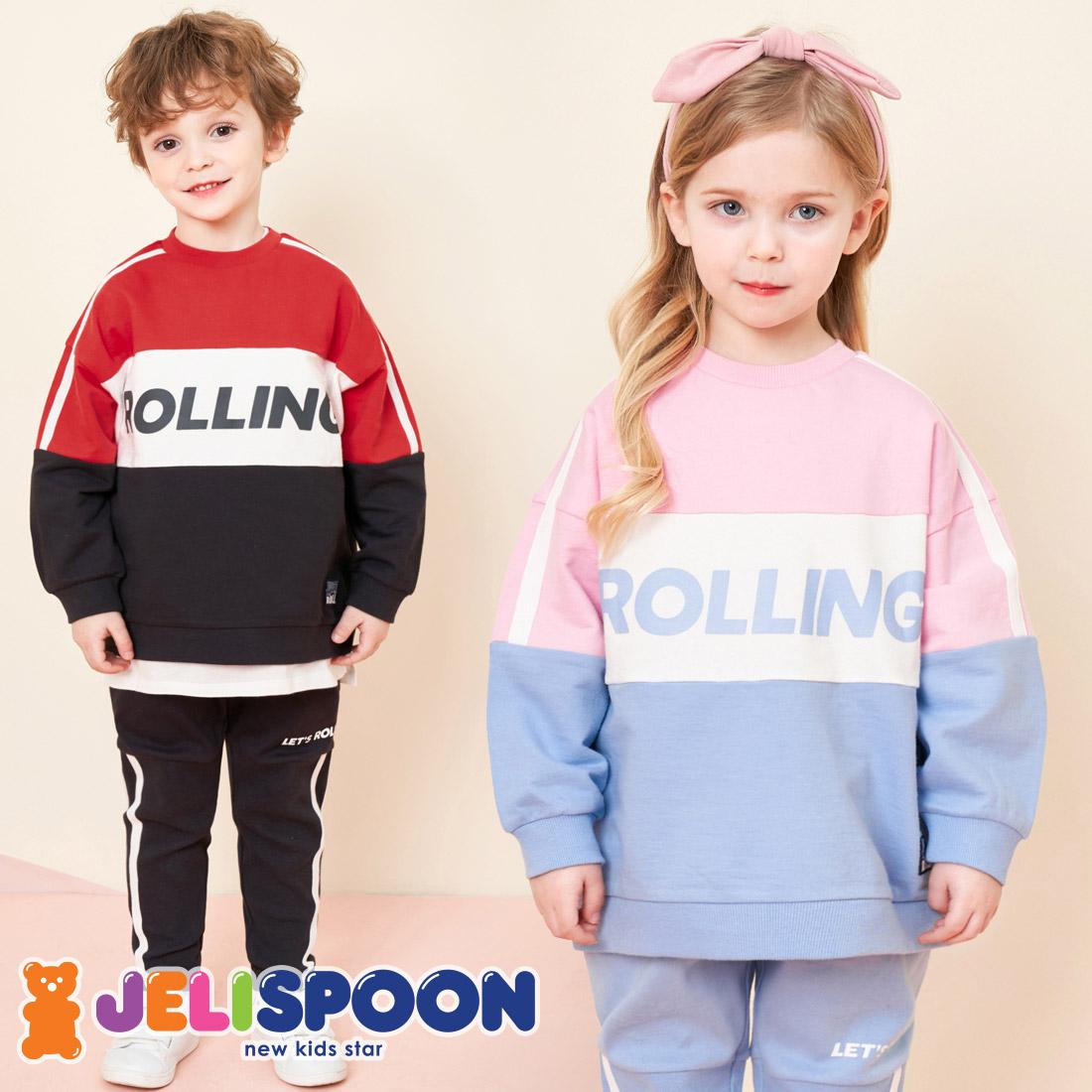 New롤링컬러블럭상하복- KIDIKIDI