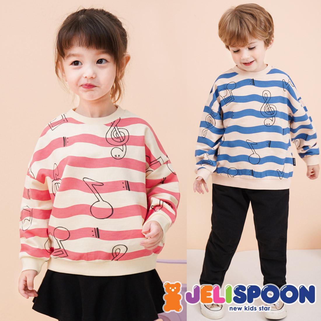 New멜로디스트라이프맨투맨티셔츠- KIDIKIDI