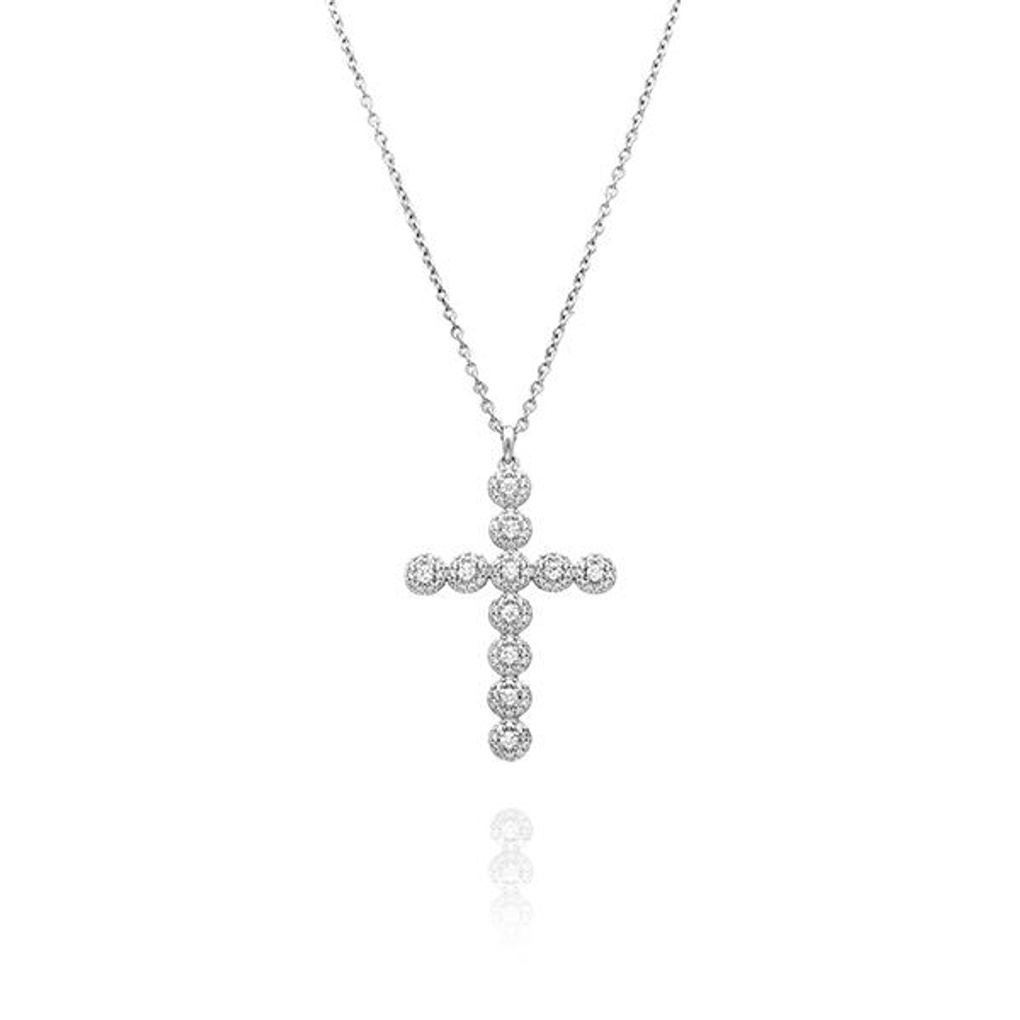 스와로브스키 목걸이 5675573 십자가 여성목걸이- 이랜드몰