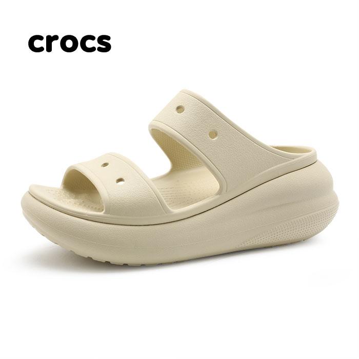 크록스 여성 클래식 크러쉬 샌들 본 베이지 (207670-2Y2)(size 230-250)- 이랜드몰