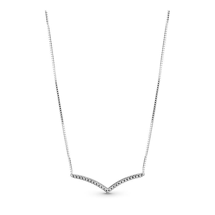 판도라 쉬머링 위시 목걸이 397삭2404 397802CZ- 이랜드몰