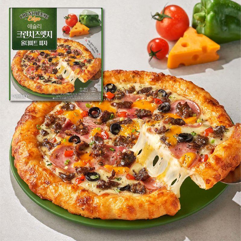 애슐리 크런치즈엣지 올더미트피자 1pk - KIDIKIDI