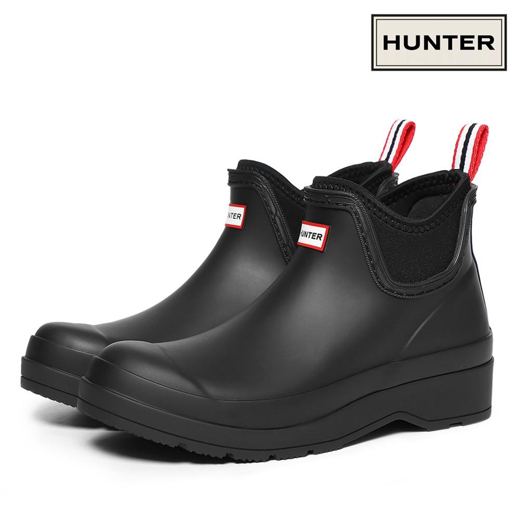 [헌터] 우먼스 플레이 네오프렌 첼시 레인부츠 WFS3020RMA-BLK- 이랜드몰
