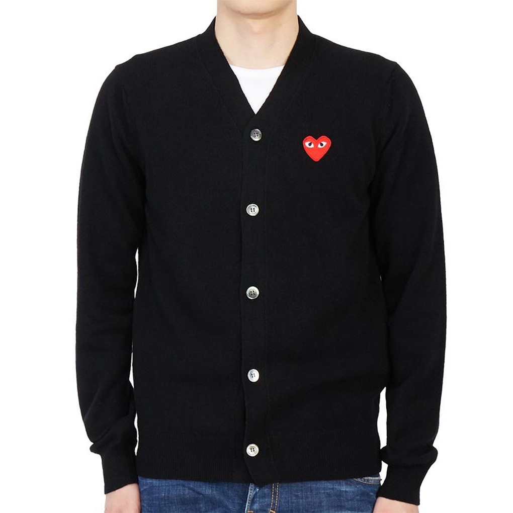 꼼데가르송 레드와펜 남성 가디건 AZ N008 051 1- 이랜드몰