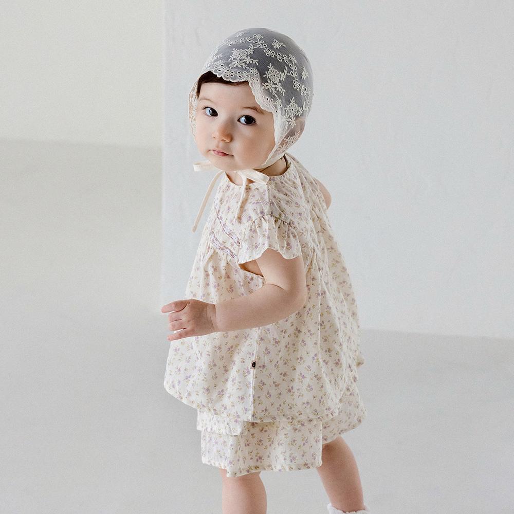 [size 80-110] 리디아 아기 블라우스 세트- KIDIKIDI