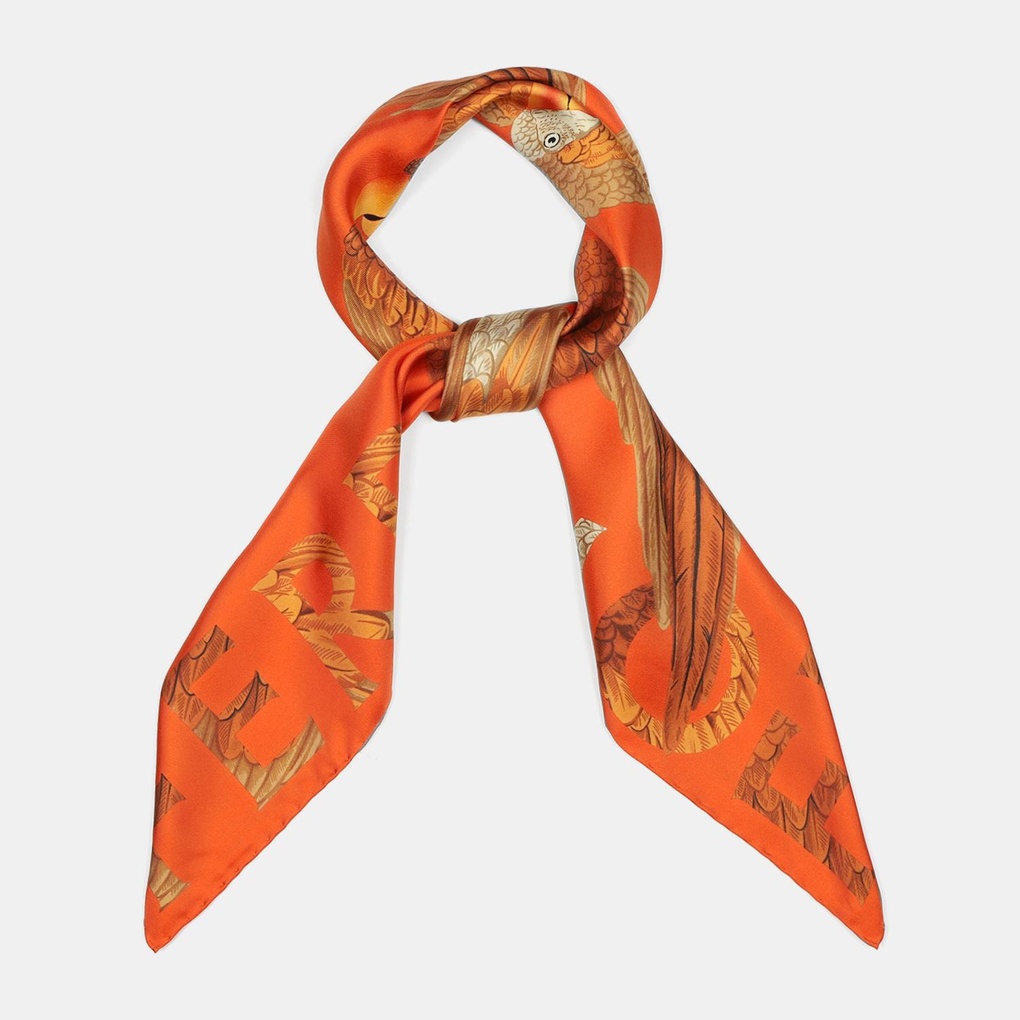 페라가모 여성 페럿 프린팅 실크 스카프 310151 771179- 이랜드몰