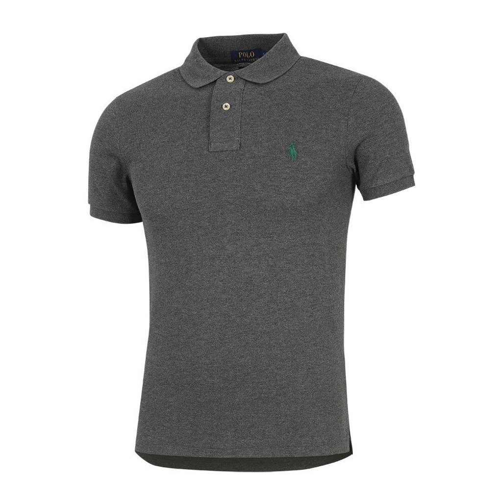 폴로 랄프 로렌 로고 카라 티셔츠 710782592-002 그레이- 이랜드몰