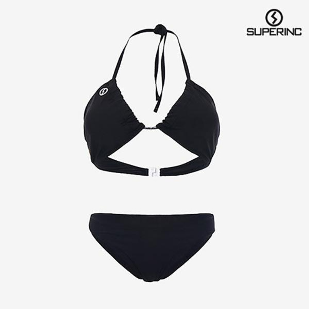 [SPRC]여성 삼각 홀터넥 비키니 수영복 블랙_SW9BI002039- 이랜드몰
