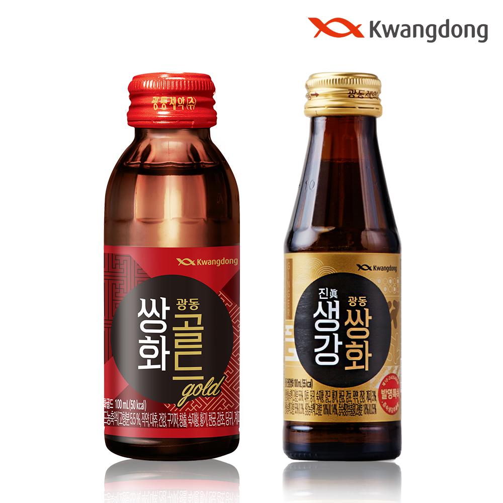 광동 쌍화골드 100ml x 20병 + 진생강쌍화 100ml x 20병- 이랜드몰