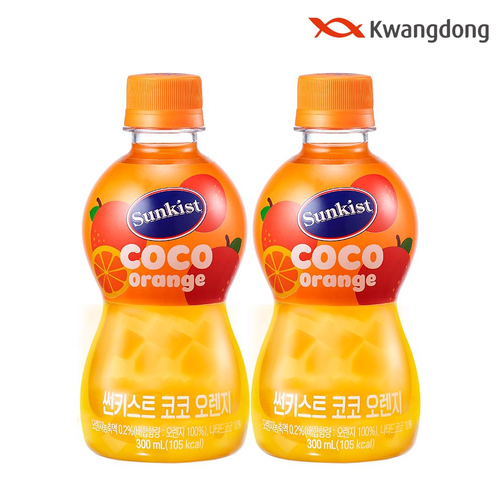 광동 썬키스트 코코 오렌지 300ml x 24pet- 이랜드몰