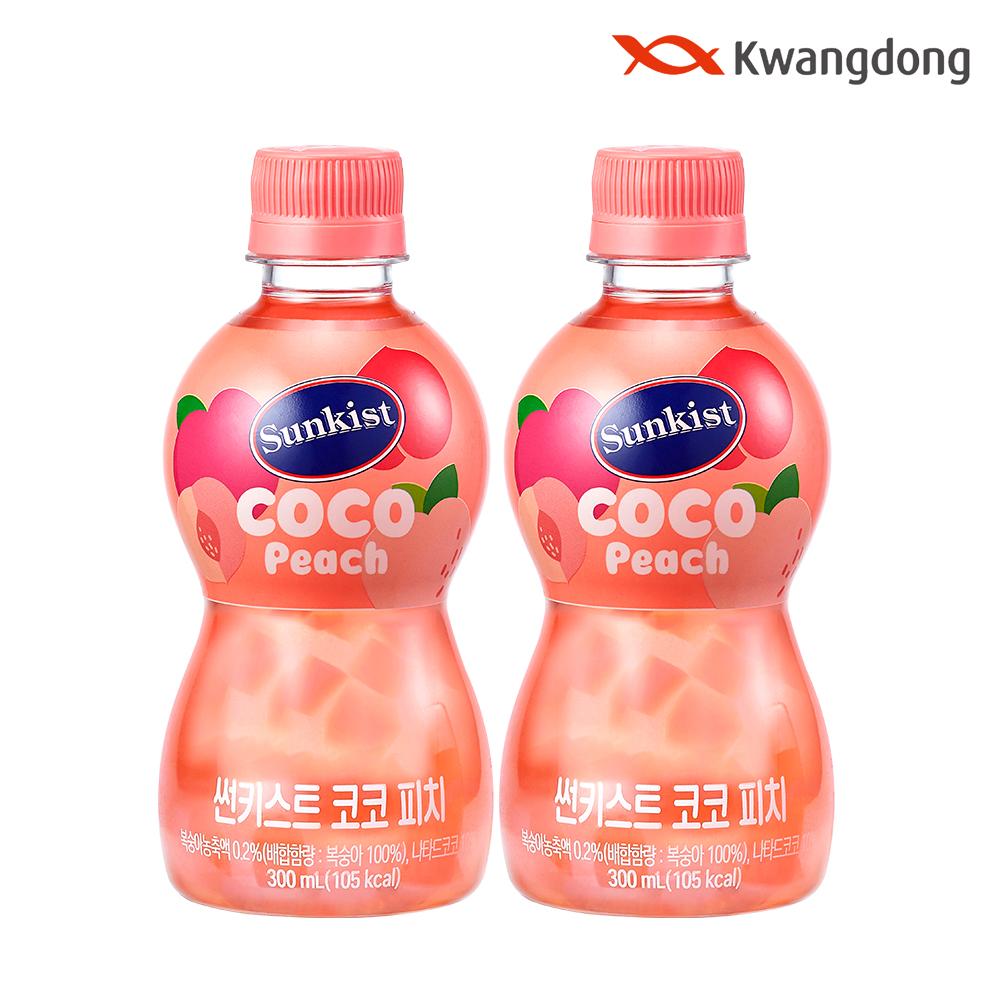 광동 썬키스트 코코 피치 300ml x 24pet- 이랜드몰