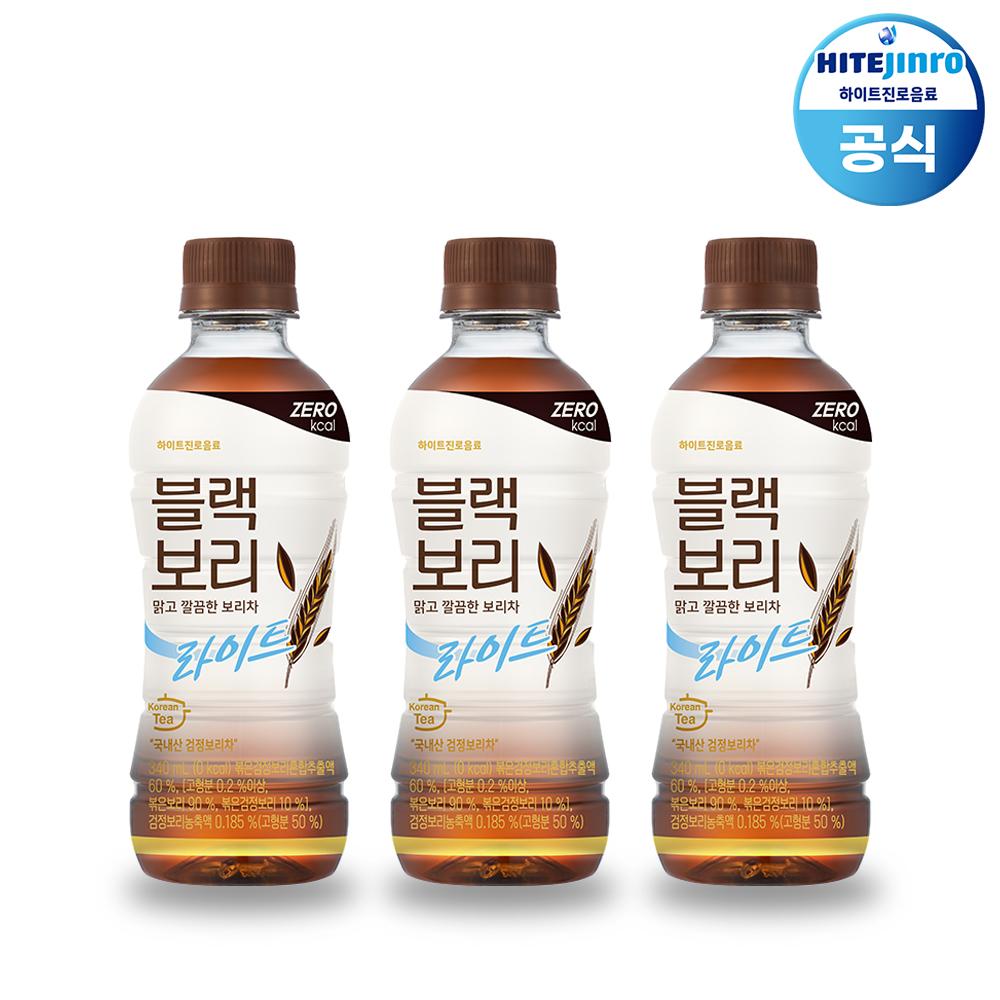 하이트진로 블랙보리 라이트 보리차 340ml x 20개- 이랜드몰