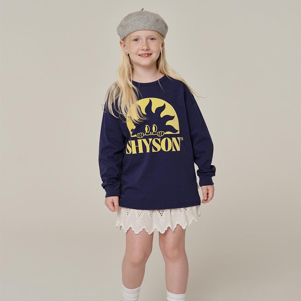 SUNNY LS TEE_NAVY- 이랜드몰