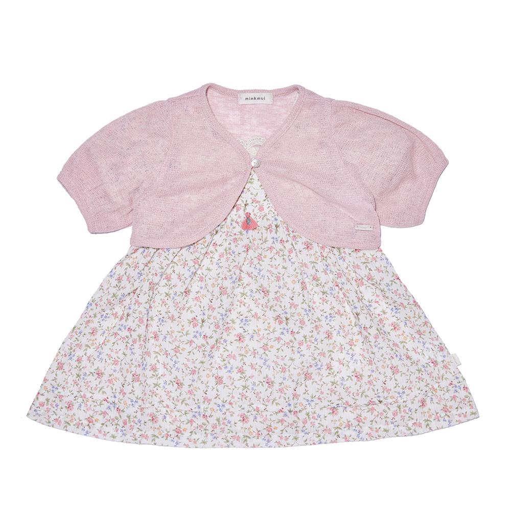 [밍크뮤] 멀티플라워가디건원피스SET (33312-400-01)- KIDIKIDI