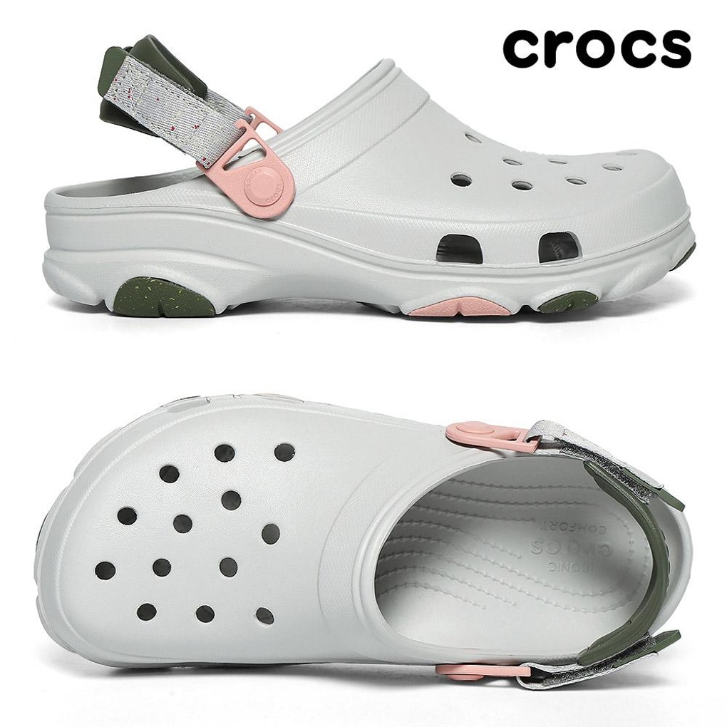 [크록스] 남여공용 클래식 올 터레인 클로그 앳모스피어 연그레이 206340-1FS- 이랜드몰