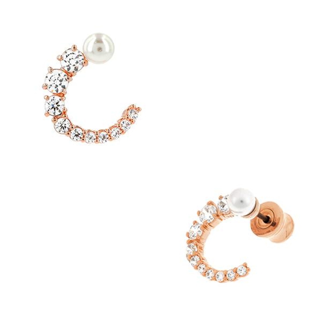 스와로브스키 귀걸이 5692264 진주 후프 여성귀걸이- 이랜드몰