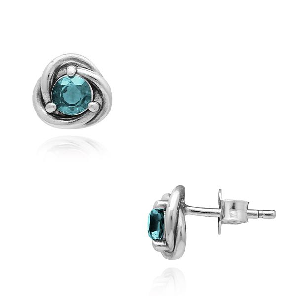 판도라 귀걸이 292334C09 3월 탄생석 여성귀걸이- 이랜드몰