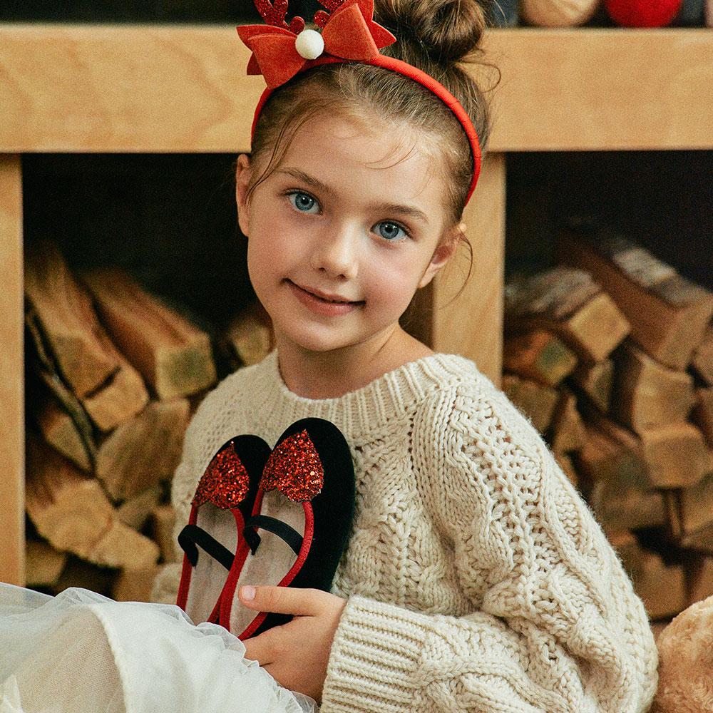 빔보빔바 퓨어하트퍼플랫 여아구두- KIDIKIDI