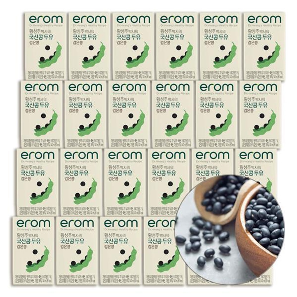 황성주박사의 국산콩 두유 검은콩 140ml 24개- 이랜드몰