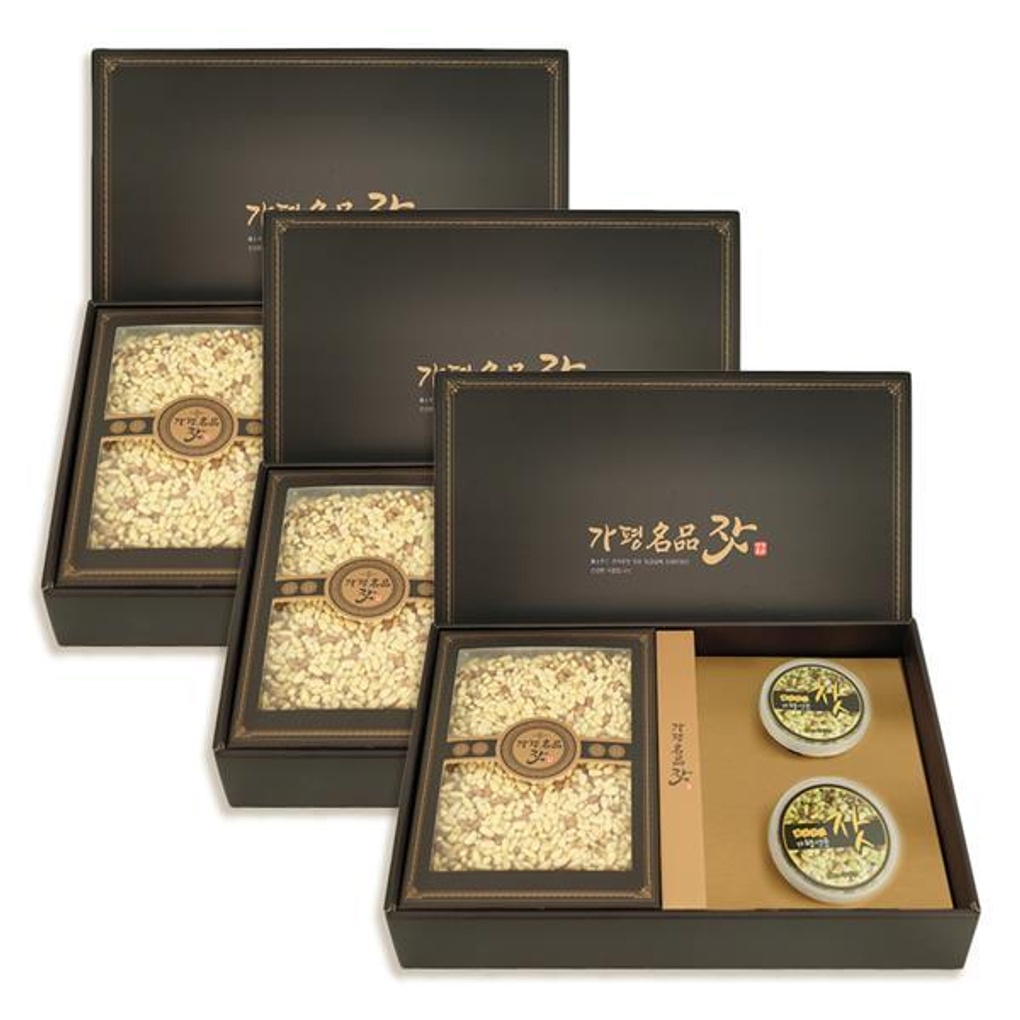 황잣 가평잣 선물세트 22호 2팩 (총 1620g)- 이랜드몰