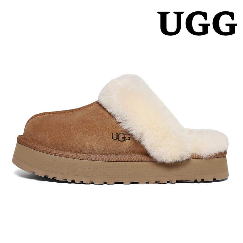 [어그] 미국 UGG 디스케트 Disquette 플랫폼 털 슬리퍼 체스트넛 1122550-CHE- 이랜드몰