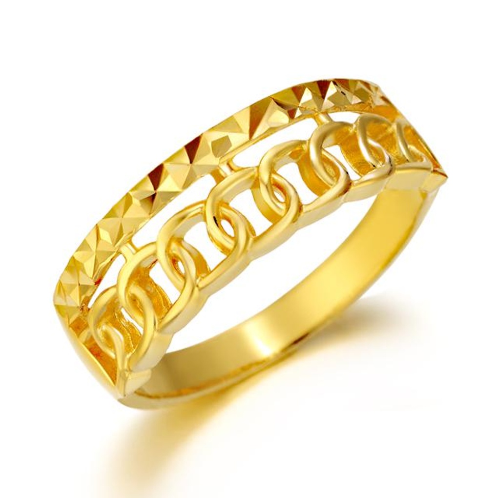 24K 꼬임 순금 반지 3.75g- 이랜드몰