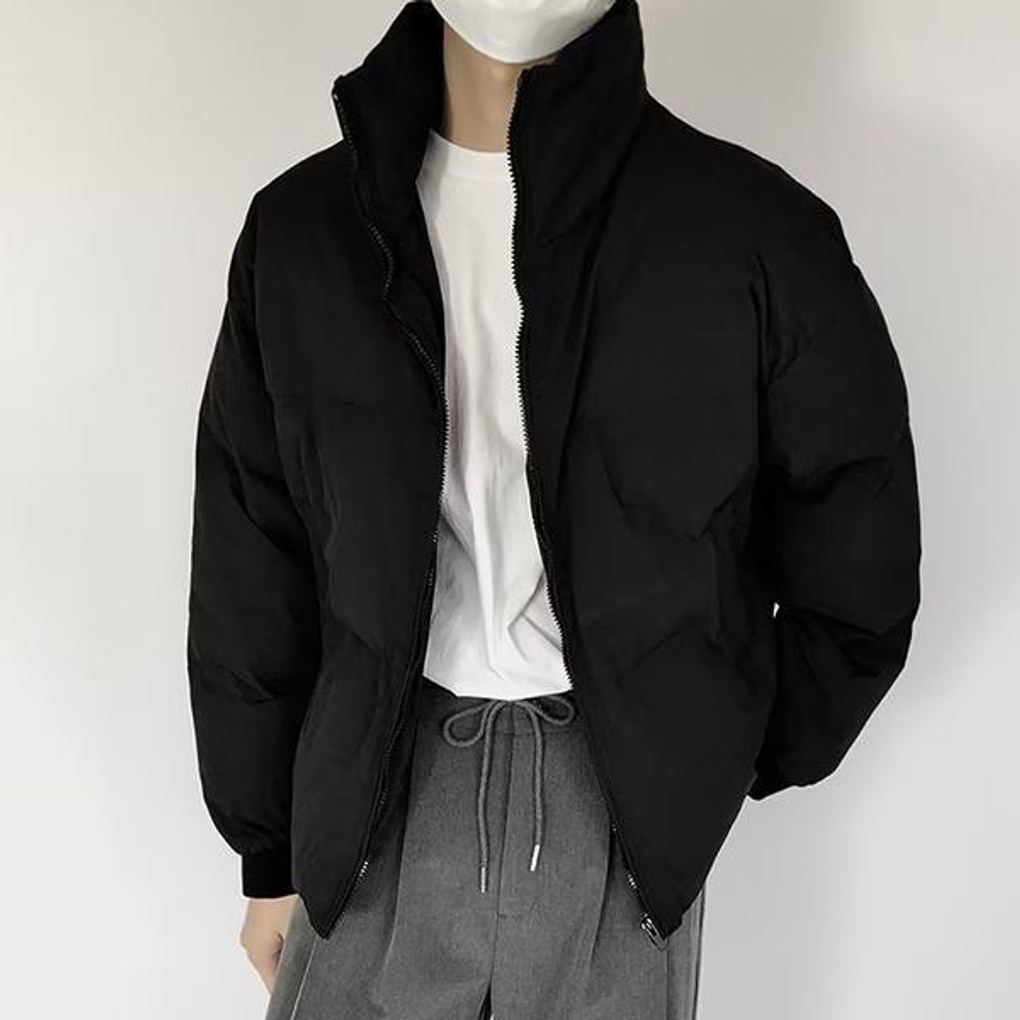 남성 하이넥 숏 패딩 캐주얼 데일리 점퍼 IS-JK90- 이랜드몰