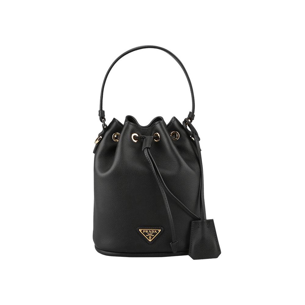 24FW 프라다 1BE067 2CYS F0002 가죽 숄더 버킷백 블랙- 이랜드몰