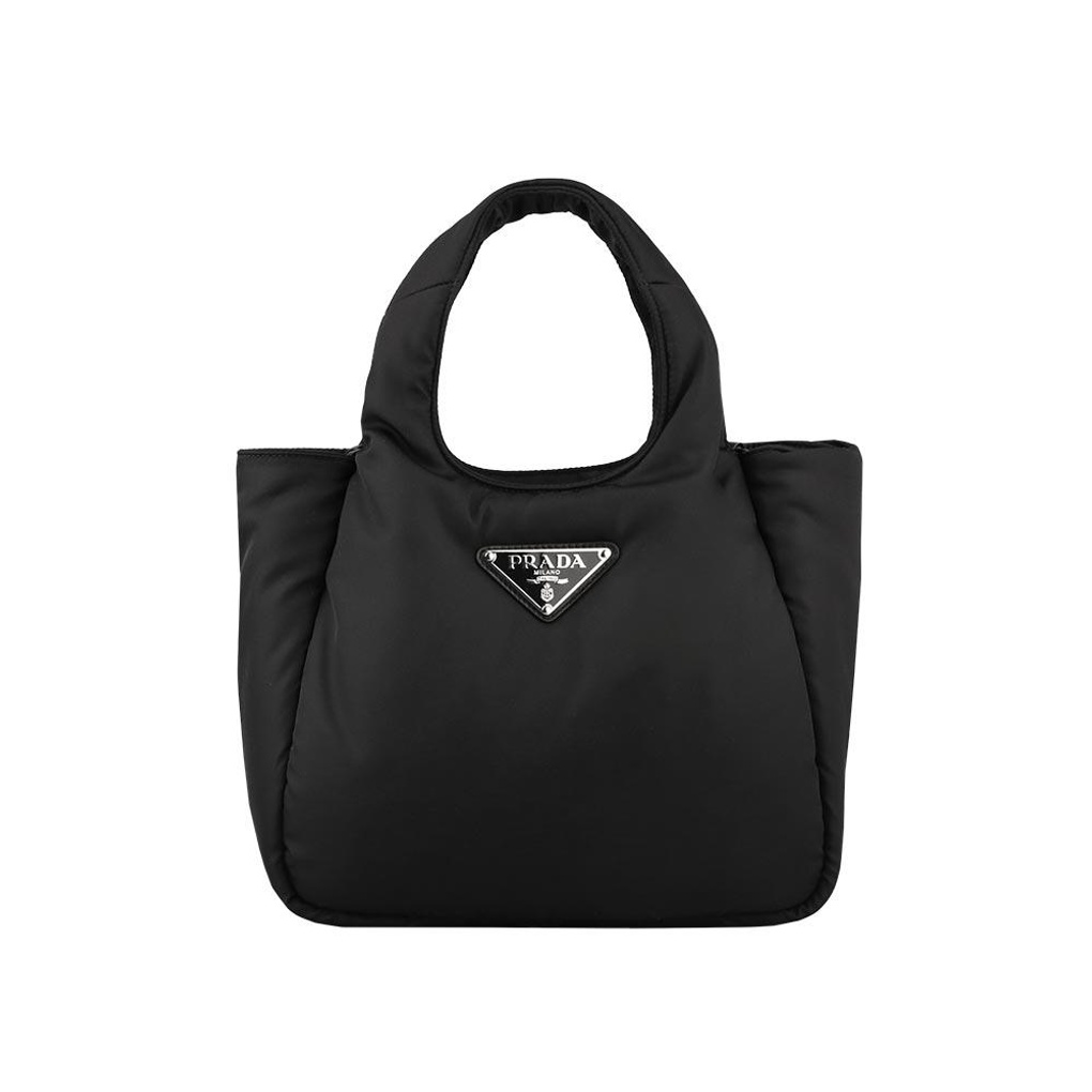 24FW 프라다 1BG412 RCCJ F0002 스몰 패딩 리나일론 토트백 블랙- 이랜드몰