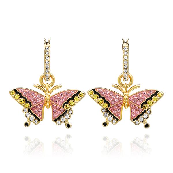 스와로브스키 SWAROVSKI 5670055 Idyllia 나비 드롭 여성 귀걸이- 이랜드몰