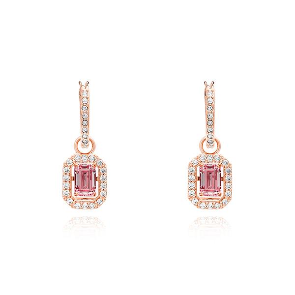 스와로브스키 SWAROVSKI 5649474 Millenia 스퀘어 드롭 여성 귀걸이- 이랜드몰