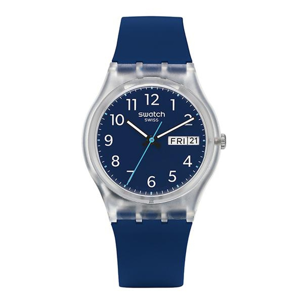 스와치 SWATCH GE725 RINSE REPEAT NAVY 공용 우레탄시계- 이랜드몰