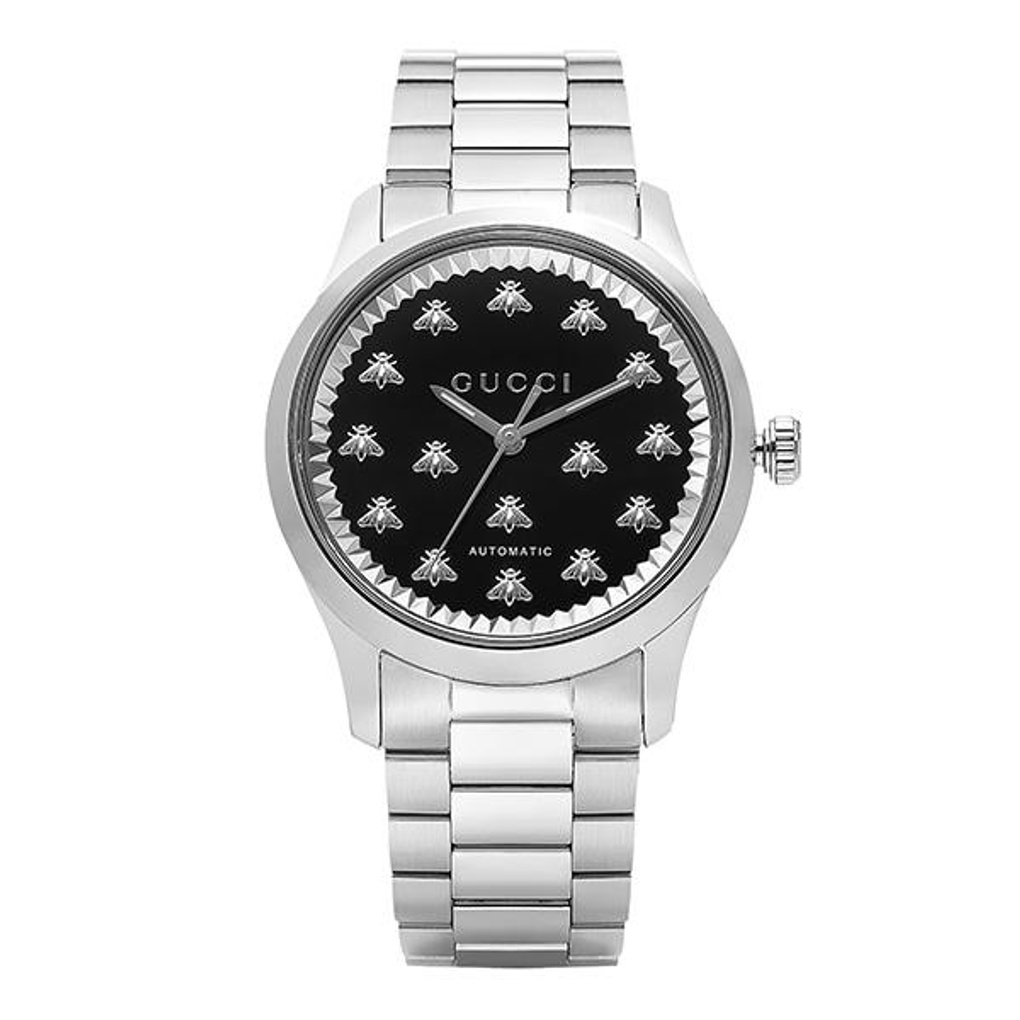 구찌 GUCCI YA1264130 G-타임리스 오토매틱 멀티비 오닉스 공용 메탈시계- 이랜드몰