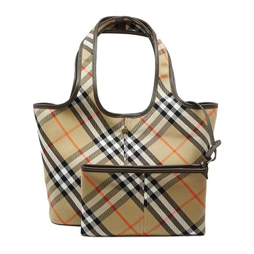 버버리 스몰 체크 토트백 샌드 8094685- 이랜드몰