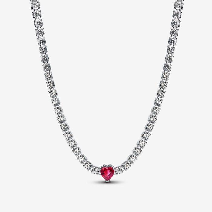 판도라 헤일로 하트 쵸커 393549C01- 이랜드몰