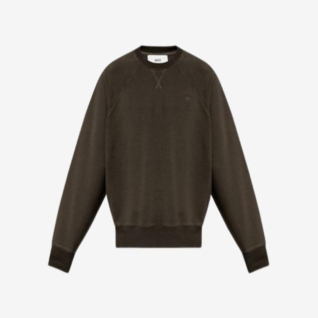 아미 꾀흐 맨투맨 다크 커피 공용 USW040 JE0091 221- 이랜드몰