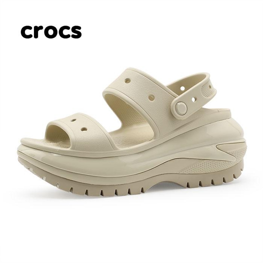 크록스 여성 클래식 메가 크러쉬 샌들 본 베이지 (207989-2Y2)(size 230-250)- 이랜드몰