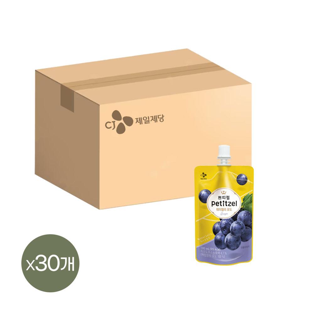 쁘띠첼 포도 워터젤리 130ml x30개- 이랜드몰