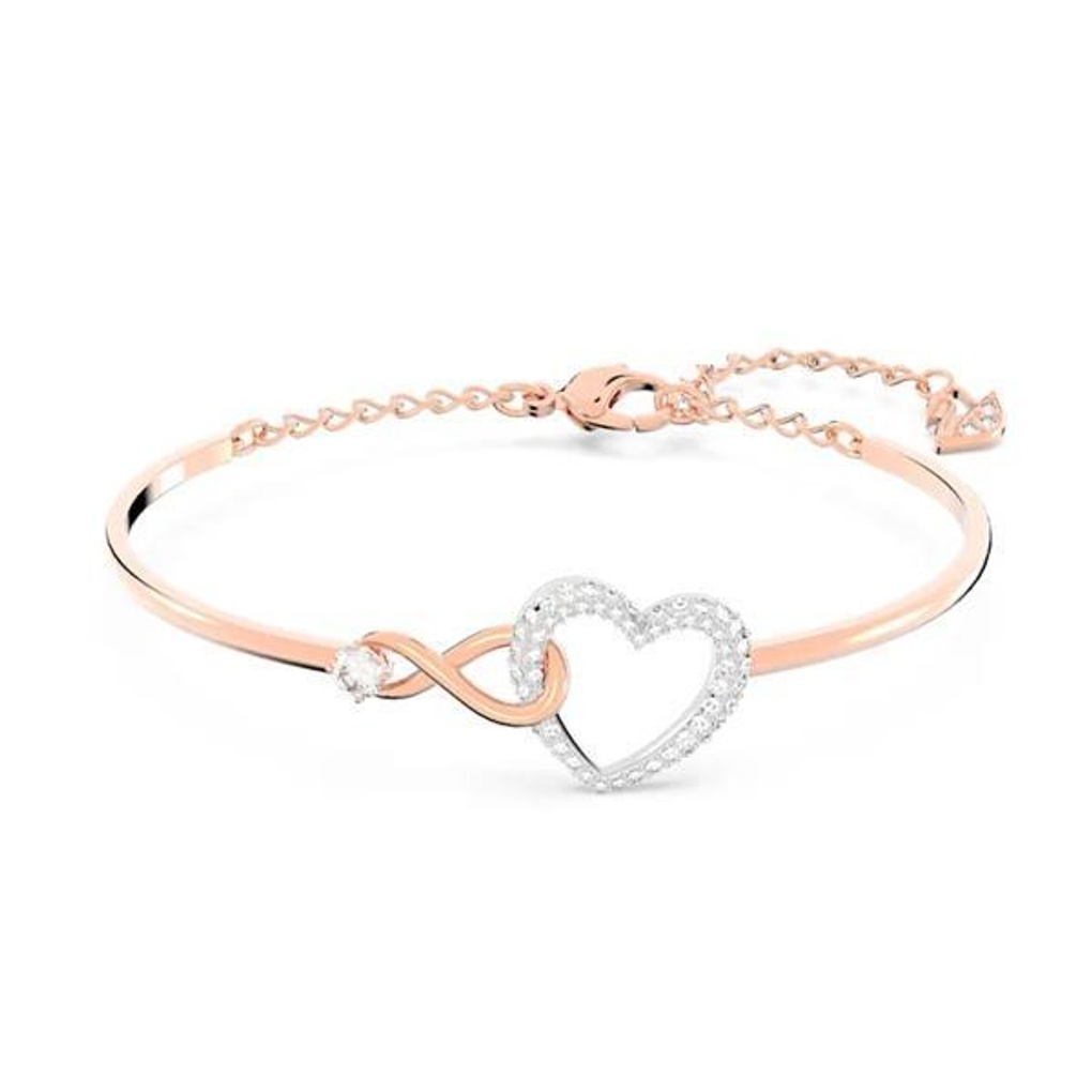 스와로브스키 팔찌 인피니티 하트 뱅글 5518869- 이랜드몰