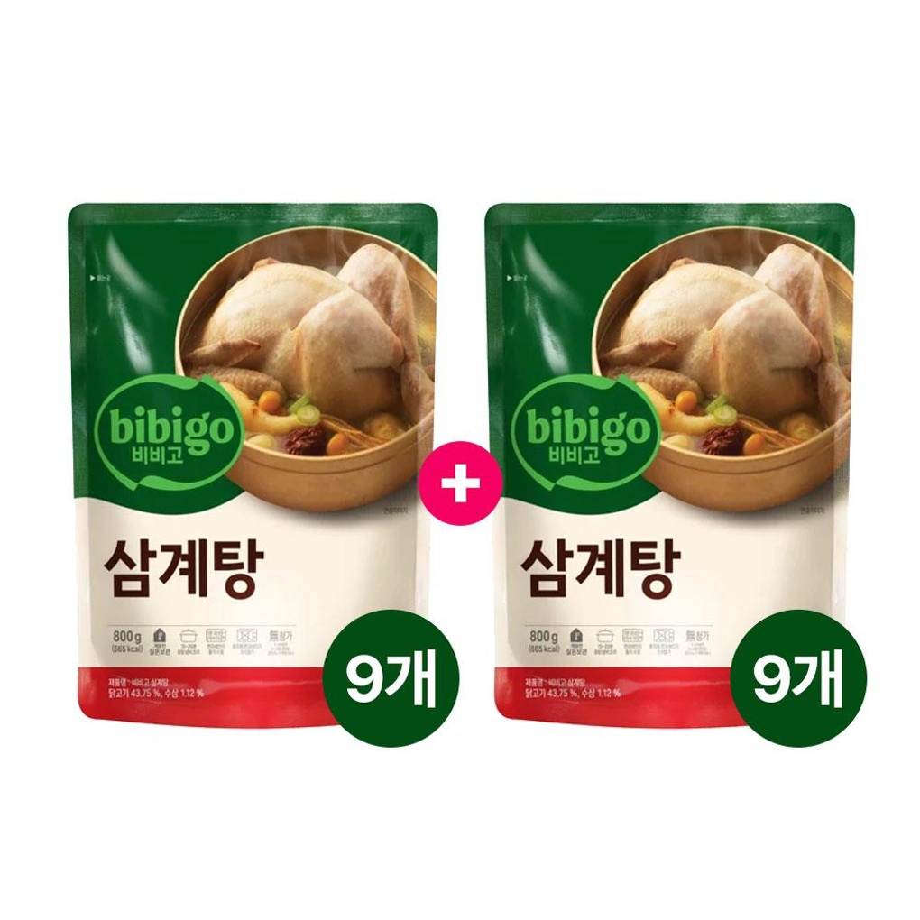 비비고 삼계탕 800g 9+9개- 이랜드몰