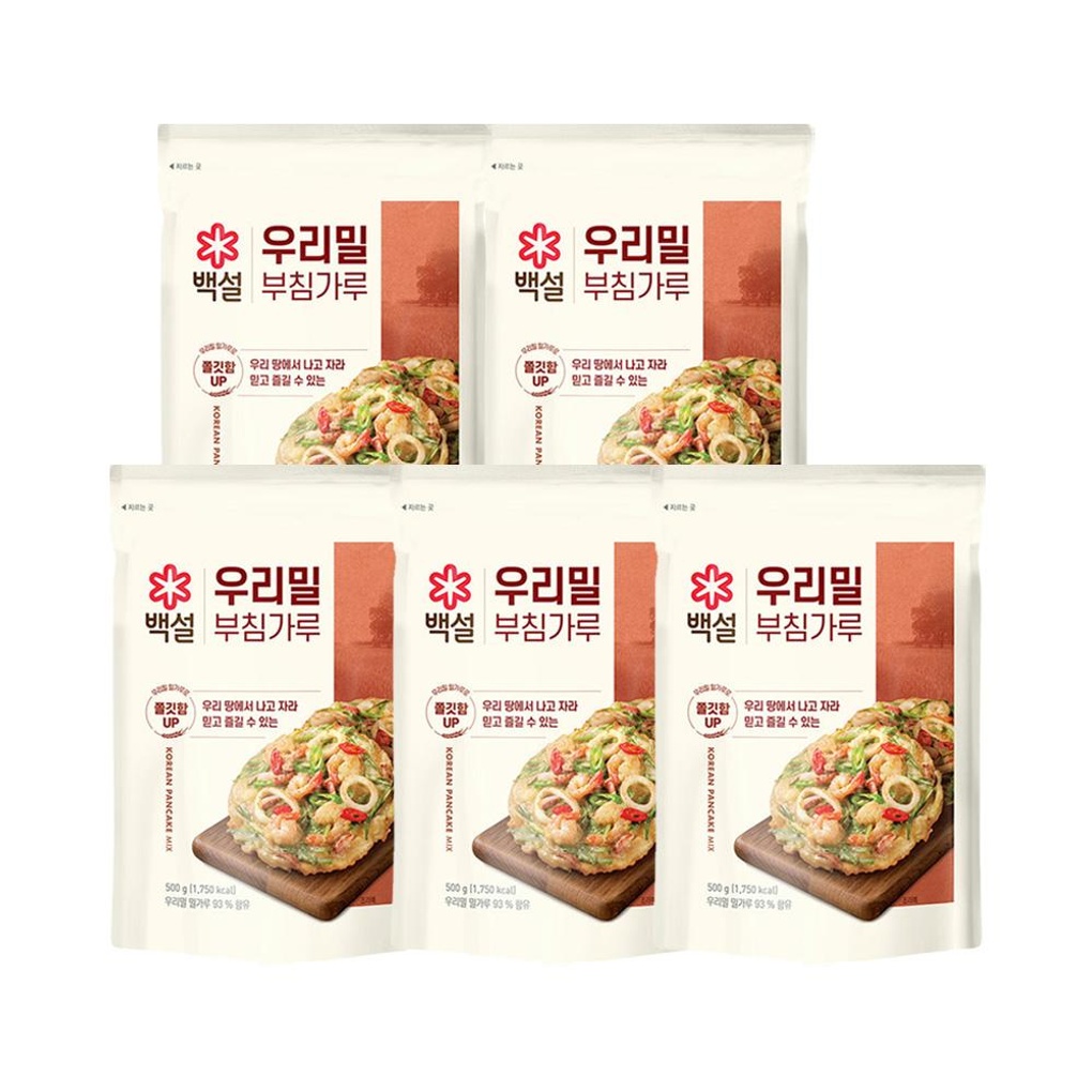 백설 우리밀부침가루 500g x5개- 이랜드몰