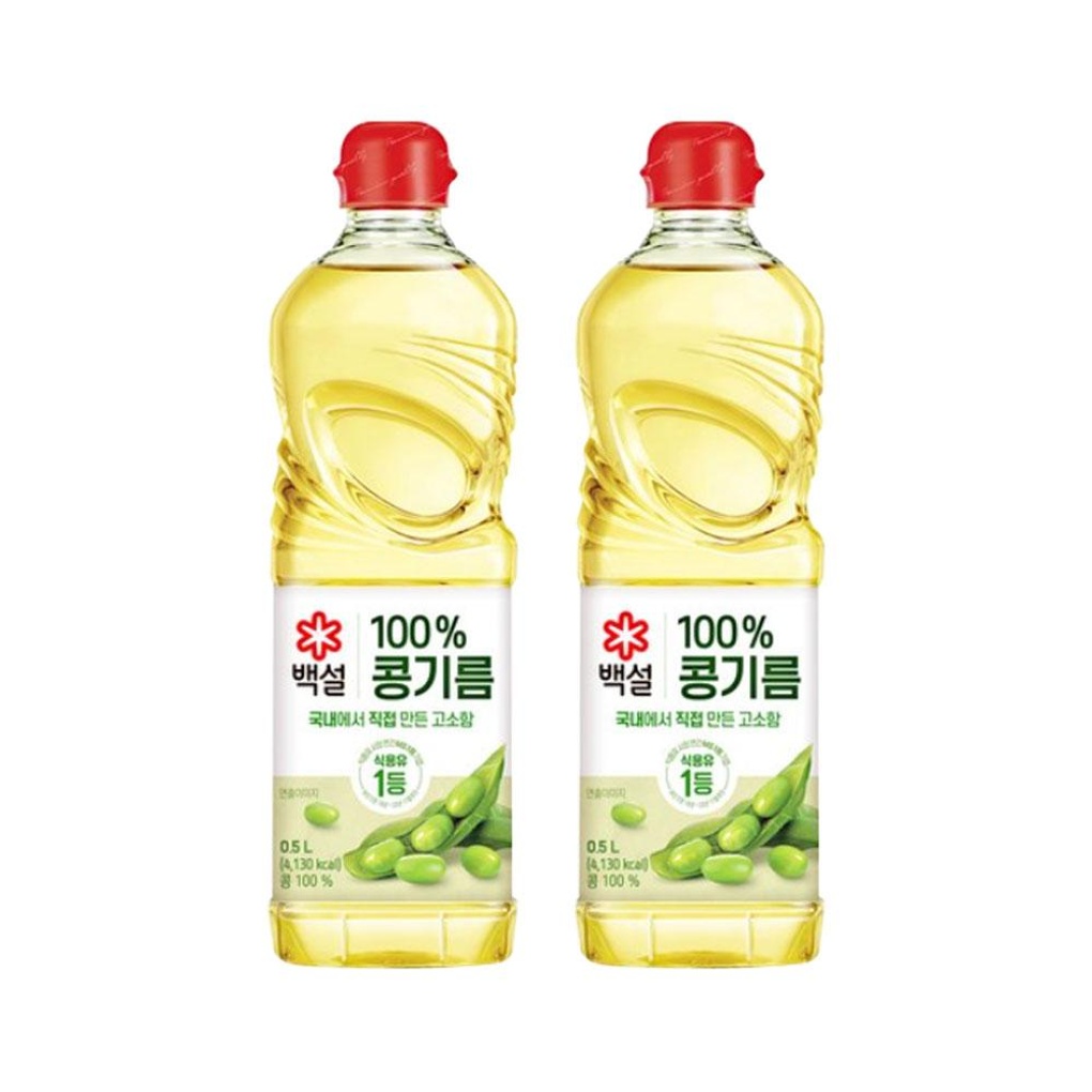 백설 콩기름 500ml x2개- 이랜드몰