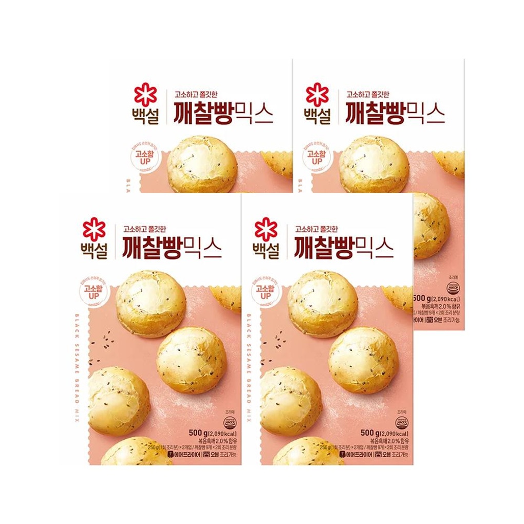 백설 오븐용 깨찰빵믹스 500g x4개- 이랜드몰