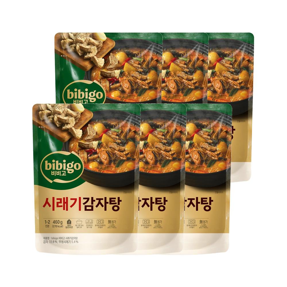 비비고 감자탕 460g x6개- 이랜드몰