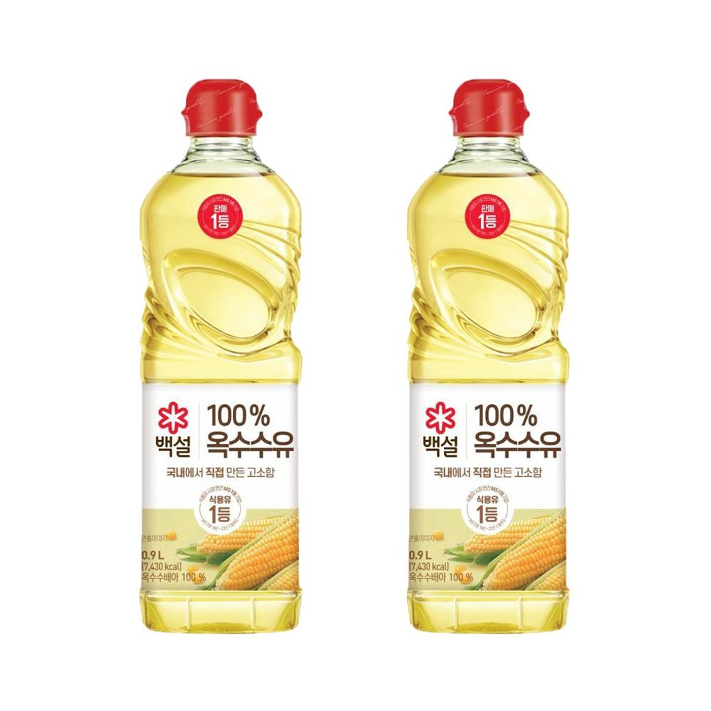 백설 옥수수유 900ml x2개- 이랜드몰